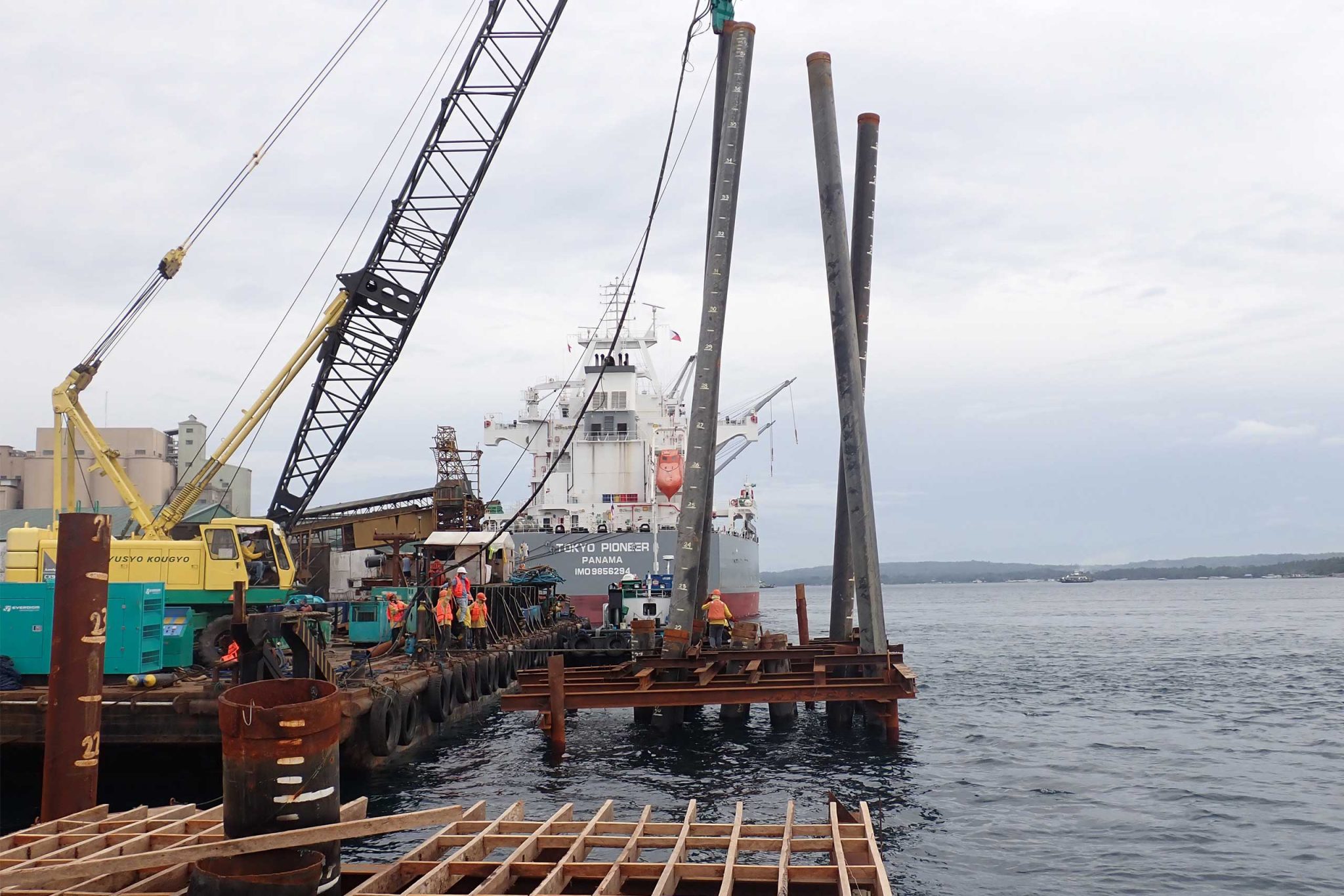 Pile Driving - Olympic Engineering and Sales Corporation